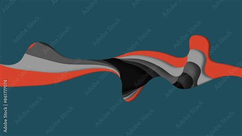 Dynamic And Visually Captivating This Gradient Waveform Depicts Audio