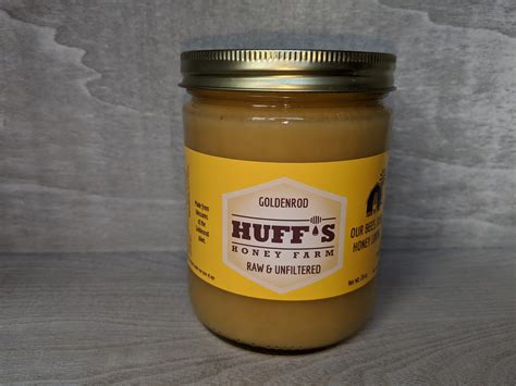 Goldenrod Honey Raw Huffs Honey Farm