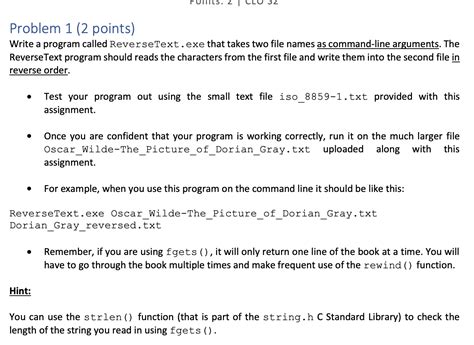 Solved Solve It In C Language Compile It In Onlinegdb This Chegg