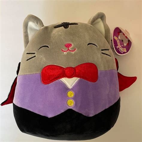 Squishmallows Toys Nwt Squishmallow Vampire Cat Halloween Poshmark