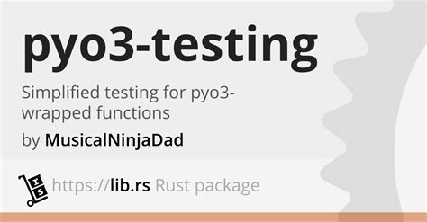 pyo3 testing — c interface for rust lib rs