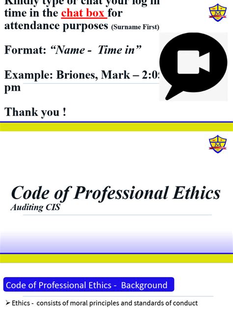 Chapter 13 Part 1 Code Of Professional Ethics And Accountancy Act 2
