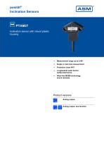 MEMS Inclination Sensor Positilt PTAM27 PTDM27 ASM Automation