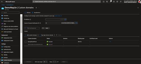 Add A Custom Domain Name To Azure Wordpress Naylin Tun Adrian