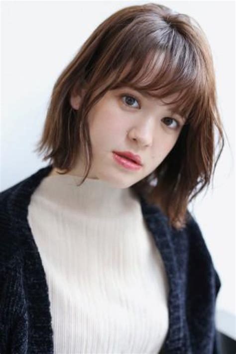 モテ・愛されテイスト《 Air Ginzatower 》ナチュラルパーマボブ｜ヘアカタログ詳細｜新橋駅徒歩1分｜髪質改善で美髪になれる美容院