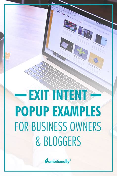 Exit Intent Popup Examples For Business Owners And Bloggers
