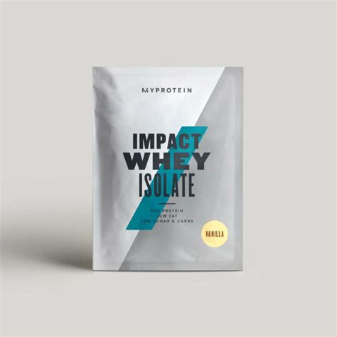Impact Whey Isolate Sample Shopee Singapore