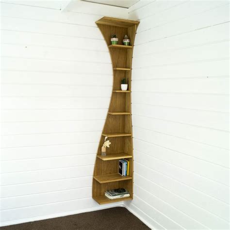 Corner Shelf Unit Solid Wood Shelves Wood Shelves