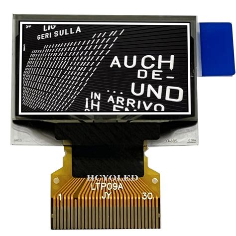 Compact Mini Oled Display For Medical And Handheld Devices With 096 Monochrome Oled Display