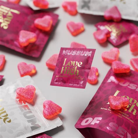 Love High Gummies From Museum Of Sex Packaging Of The World