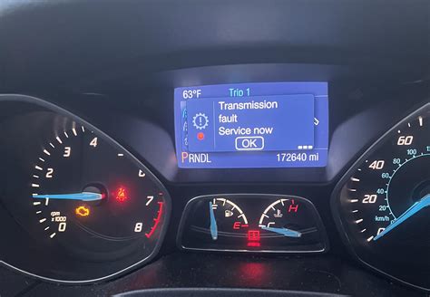 2014 Ford Focus Transmission Alert Rfordfocus