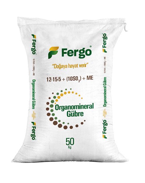 Fergo Organomineral Npk 12 15 5 10so₃ Me Fergo Organomineral