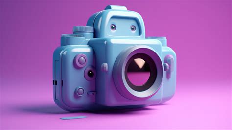 Adorable 3d Camera Symbol A Rendered Design Backgrounds  Free