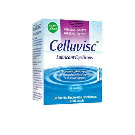 Allergan Celluvisc Lubricant Eye Drops 30pcs Allergan Guardian