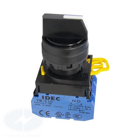 Idec 3 Position Rotary Switch Yw1s Non 22mm Shopee Malaysia