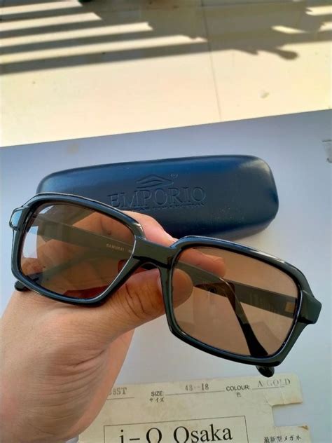 Vintage 1970s Uss Military Glasses Brand Samurai Size 54 20 Frame