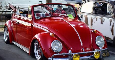 Lowered Convertible Bug With Custom Wheels Imgur
