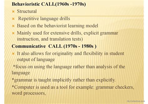 Computer Assisted Learning With Ques English Esl Powerpoints
