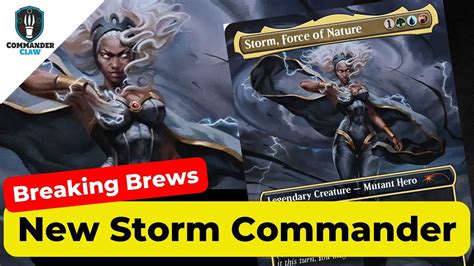 New Storm Commander Storms Force Of Nature Marvel Secret Lair
