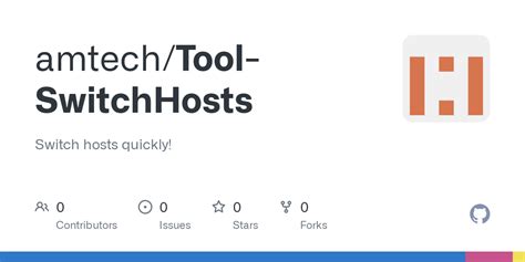 Github Amtechtool Switchhosts Switch Hosts Quickly