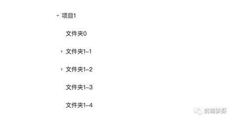 聊一聊 Css 实现树状结构目录 Html树状目录