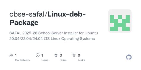 Github Cbse Safal Linux Deb Package Safal 2025 26 School Server Installer For Ubuntu 20 04 22