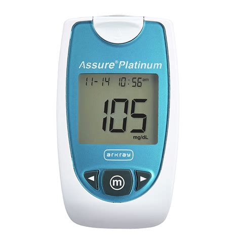 Arkray Assure® Platinum Blood Glucose Meter Monitoring System Ea