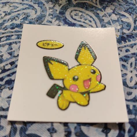 ポケモンデコキャラシール パウンドc第5弾 ピチューポケットモンスター｜売買されたオークション情報、yahooの商品情報をアーカイブ公開