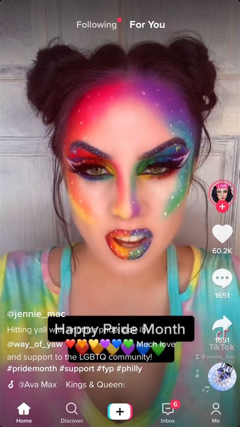 Rainbow Makeup Rainbow Makeup Pride Makeup Rave Makeup