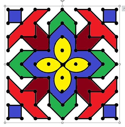 Pattern In Rangoli Orchids International School