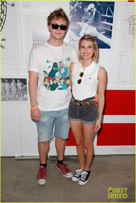 Emma Roberts Rocks Her Daisy Dukes At Coachella Pool Party Photo