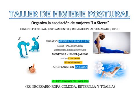 Taller De Higiene Postural Arguedas Puerta De Las Bardenas Y Sendaviva
