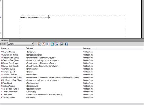 How To Use System Variables In Adobe FrameMaker To Create Automatically