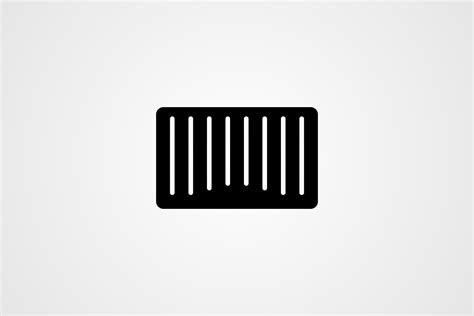 Vector Bar Code Glyph Icon Design Graphic By Kazim Abbas Creative Fabrica