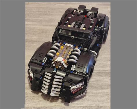 Lego Moc Batmobile Supercar Convertible Alternate Build Lego 42127 By