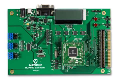 MCP3919 ADC EVALUATION BOARD