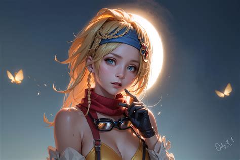Rikku Final Fantasy Only4u Art Wallpapers Rhentaisfw