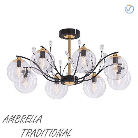 Ambrella Traditional 3d Model Cgtrader