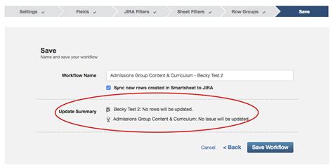 Smartsheet Jira Connector Issues — Smartsheet Community