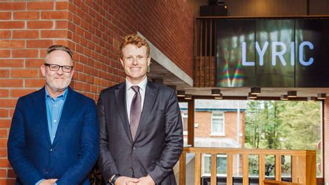 Joe Kennedy Iii Visits The Lyric Theatre Lyric Theatre Belfast