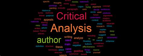 Easy Ways To Write Your Critical Analysis