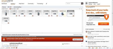 What Does Spiceworks Couldnt Scan This Device Means Spiceworks