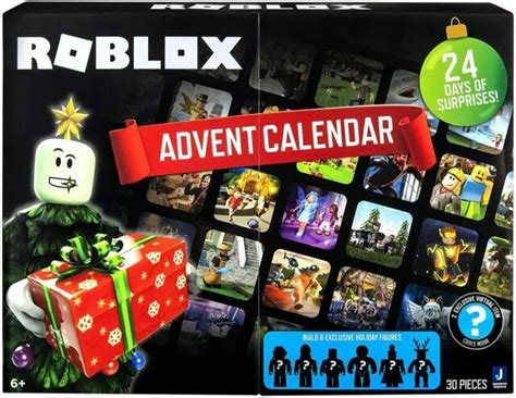 Roblox Advent Calendar Exclusive 2021 W Virtual Codes New Sealed £27