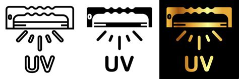 The Uv Light Source Icon Symbolizes The Essential Component In Various
