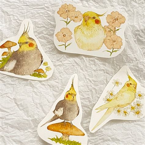 玄鳳 花花草草菇菇貼紙組 設計館 Kori Yang 貼紙 Pinkoi