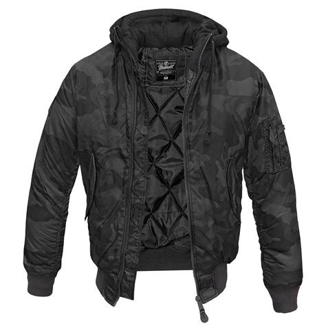 Brandit MA-1 Jacke Sweat Hooded im Bundeswehr und Freizeitshop