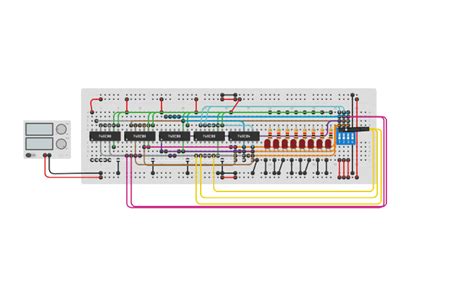 Circuit Design 3 8 Decoder Using 74hc08 Tinkercad