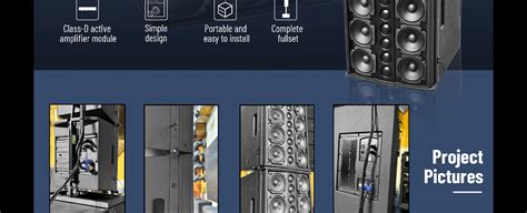 professional active line array loudspeaker system 2025 guangzhou