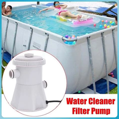 전기 수영장 필터 펌프 220v Piscina 클리너 지상 펌프 패들링 물 청소 도구 가정용 펌프 Euus