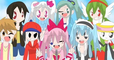 Cakeさんのオリキャラ マリマリ10周年を祝う直前イラスト①風属性 マリケキミプリ大好きのマンガ アリアリマリマリシリーズ